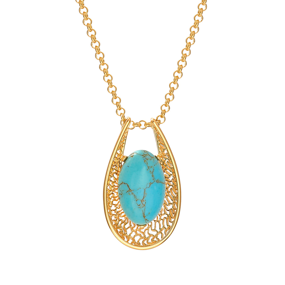 Turquoise Oasis Pendant – Koraba