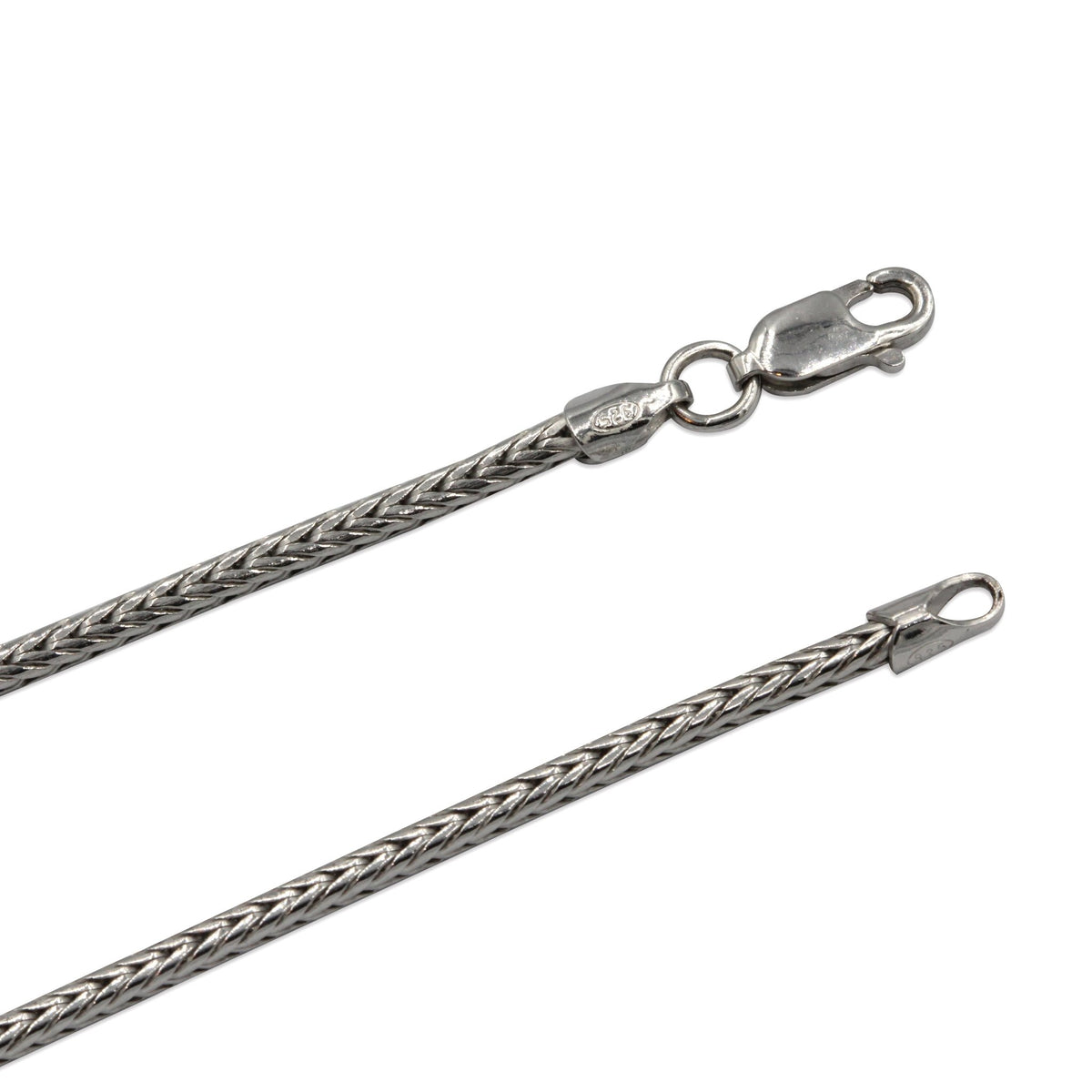 Koraba Silver 925 Rhodium Plated FOX Chain